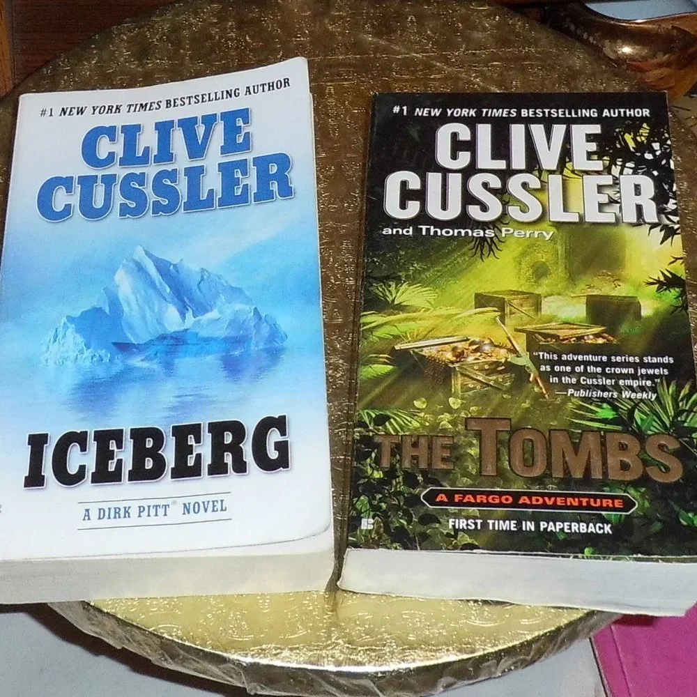 Clive Cussler | Other | Iceberg The Tombs Pkg2 | Poshmark